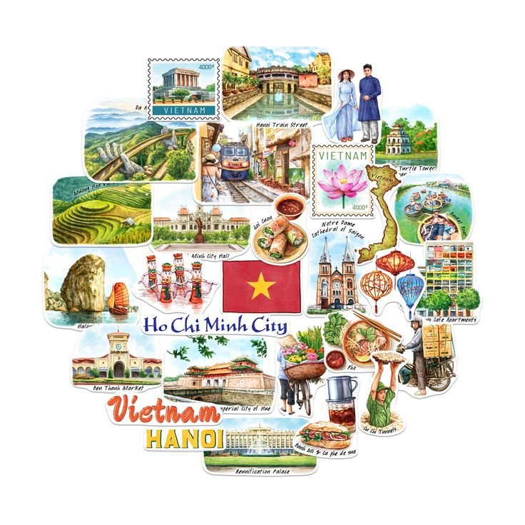 Khám phá thế giới sticker Sài Gòn: Từ cute đến chất chơi - Tiệm In ...